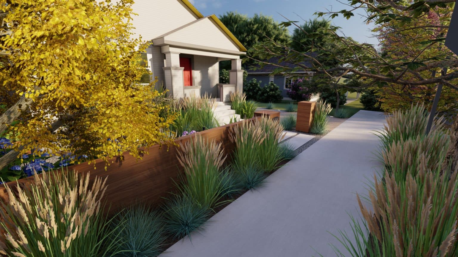 (Heavenly) Hellstrip Landscaping Ideas & Planting Designs | Yardzen