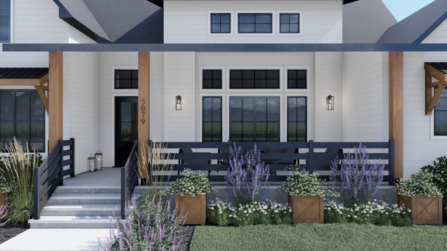 Front Porch Landscaping Ideas | Yardzen