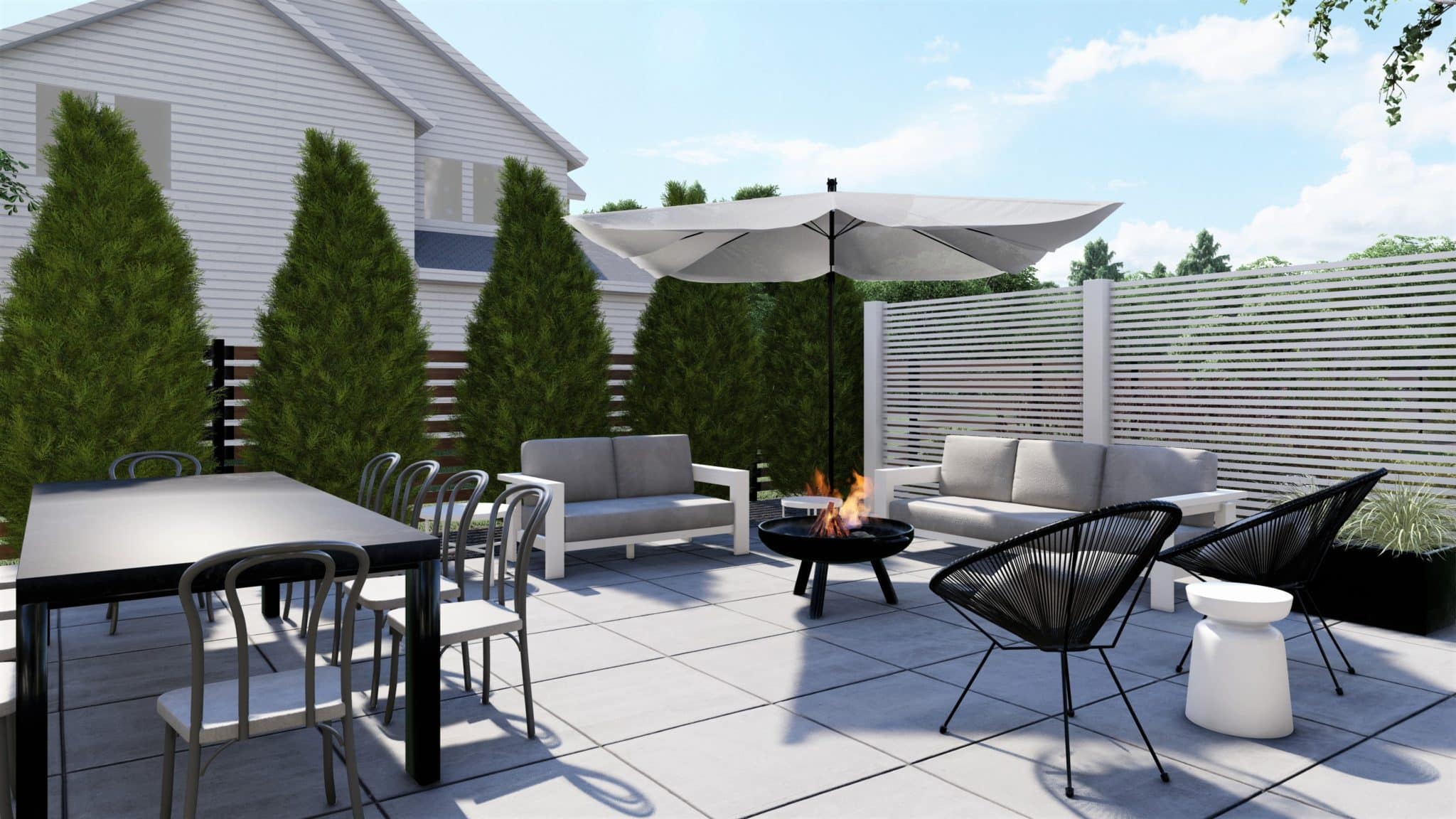 🌲 Eye-Catching Evergreen Landscaping Ideas | Yardzen