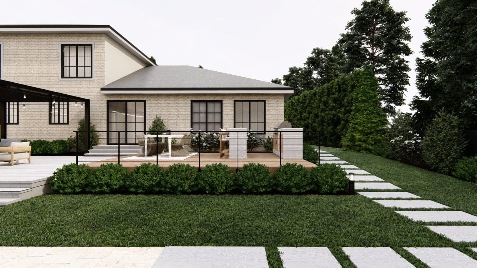 🌲 Eye-Catching Evergreen Landscaping Ideas | Yardzen