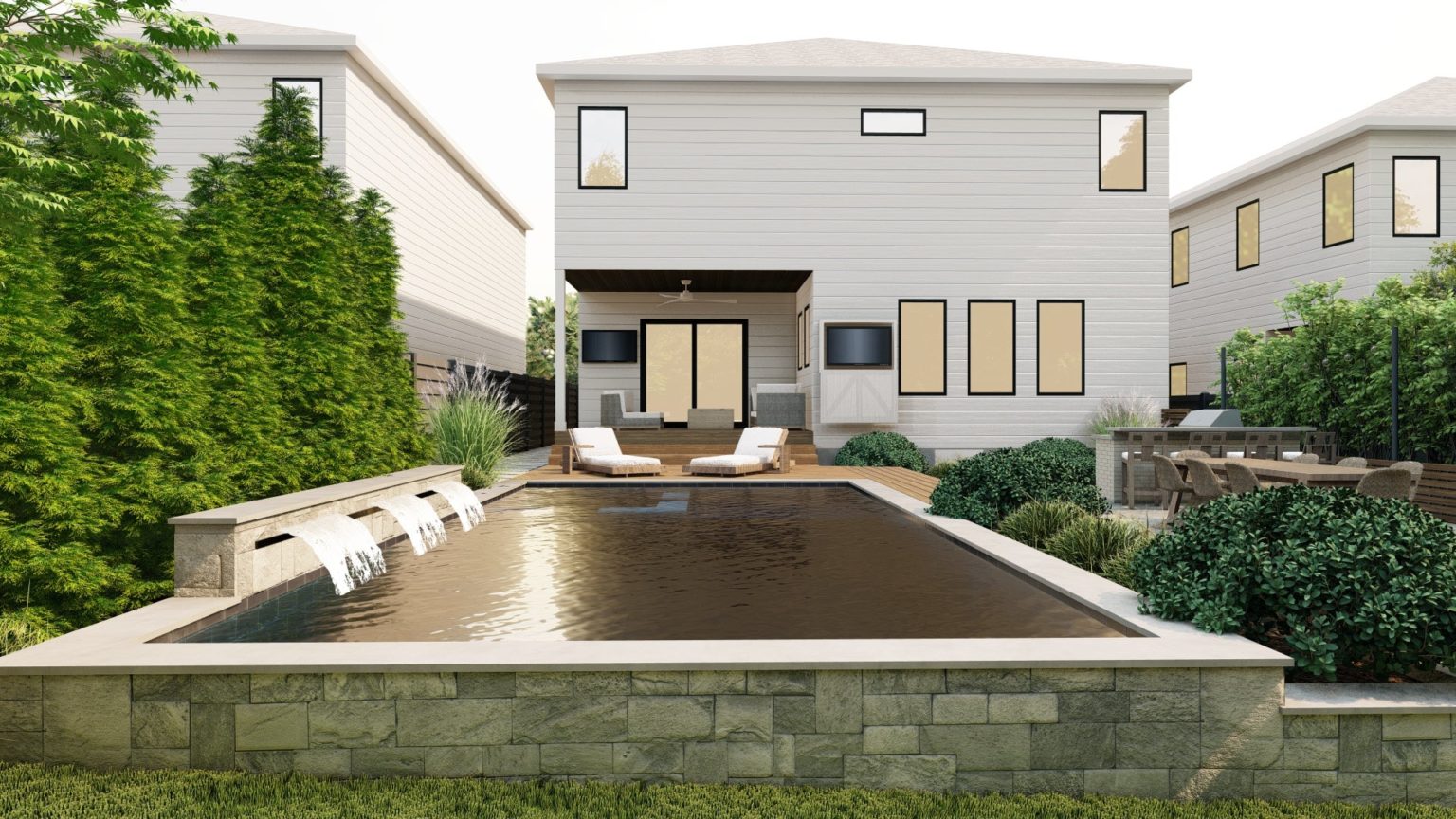 🌲 Eye-Catching Evergreen Landscaping Ideas | Yardzen