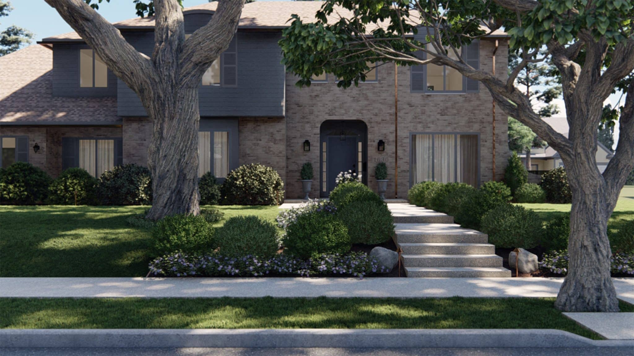 🏡 21 Landscape Designs with Front Yard Curb Appeal | Yardzen