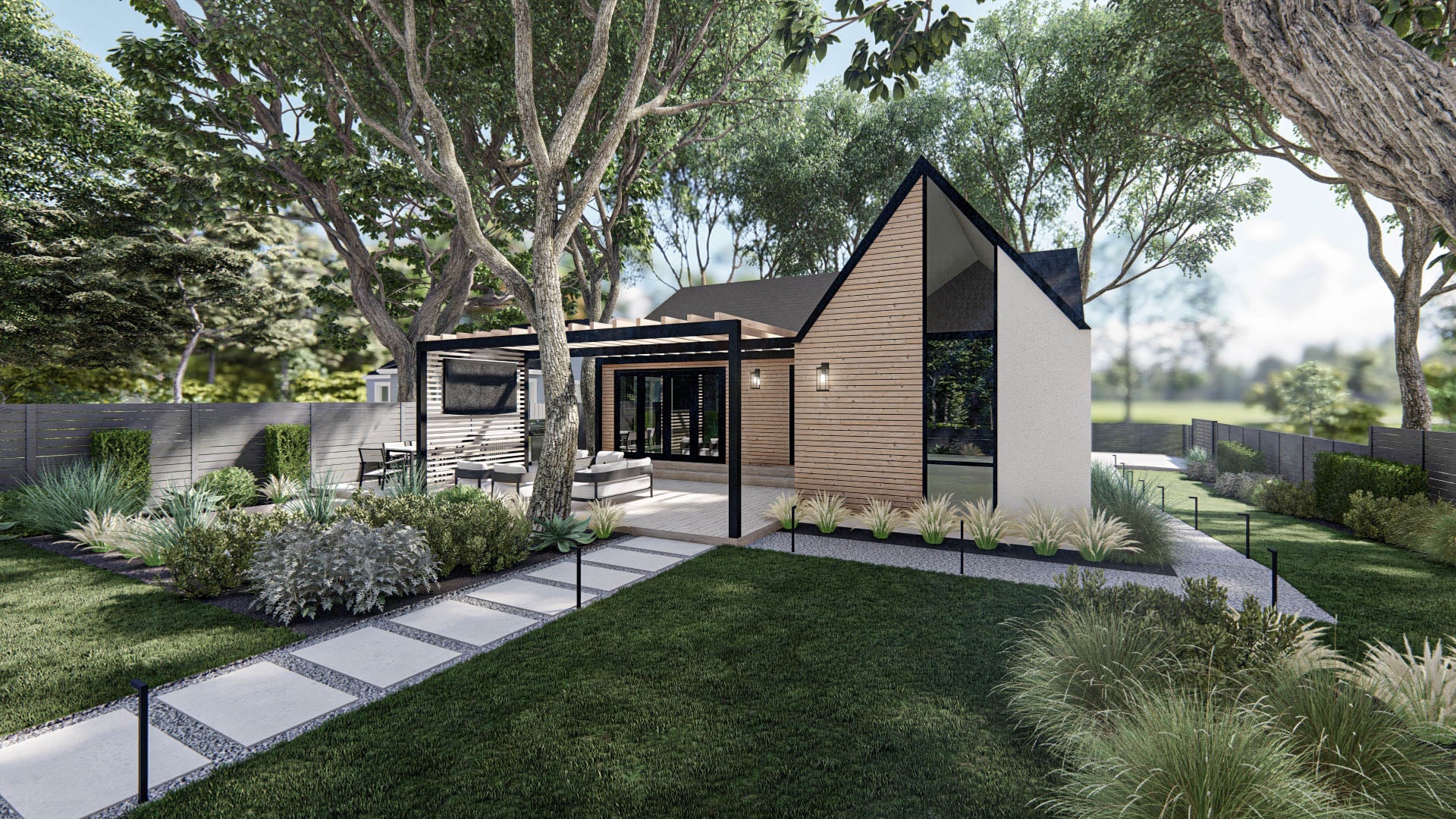 🏡 21 Landscape Designs with Front Yard Curb Appeal | Yardzen