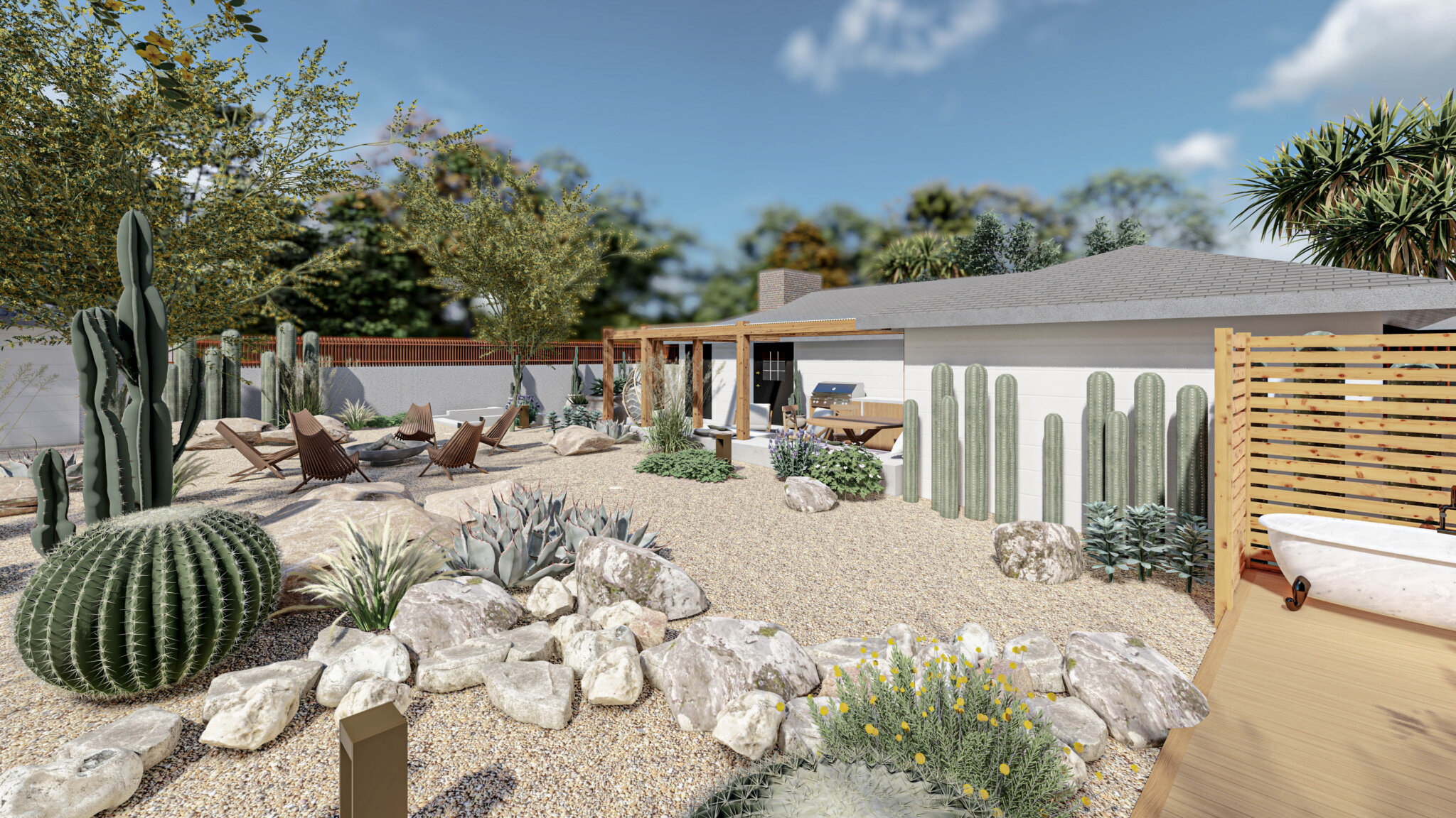 A 1950s Desert Homestead is Given New Life with a Complete Outdoor ...