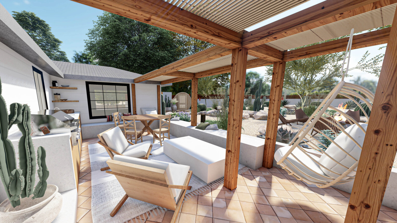 A 1950s Desert Homestead is Given New Life with a Complete Outdoor ...