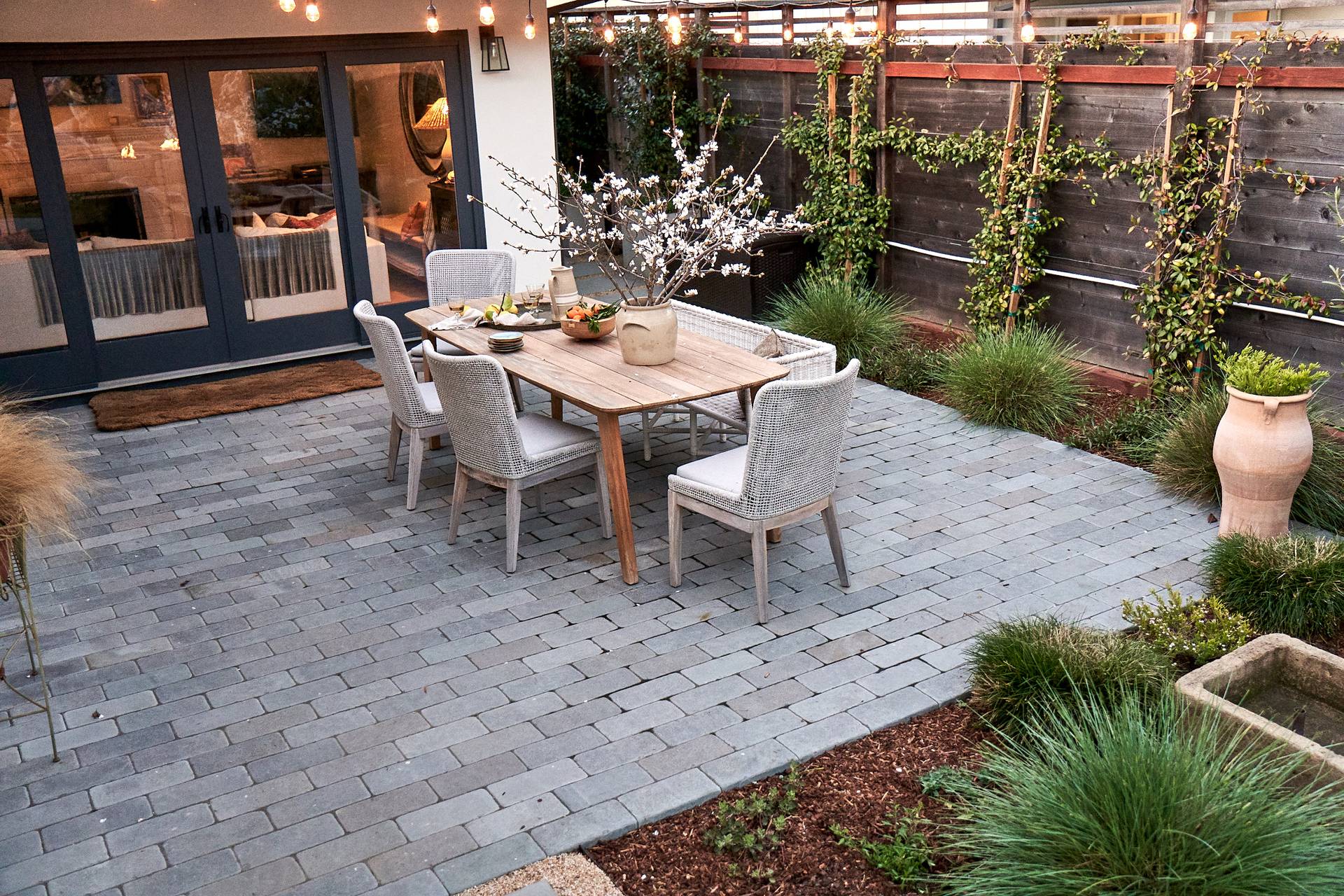 Interior Designer Creates "Outdoor Rooms" in Her Yardzen Yard | Yardzen