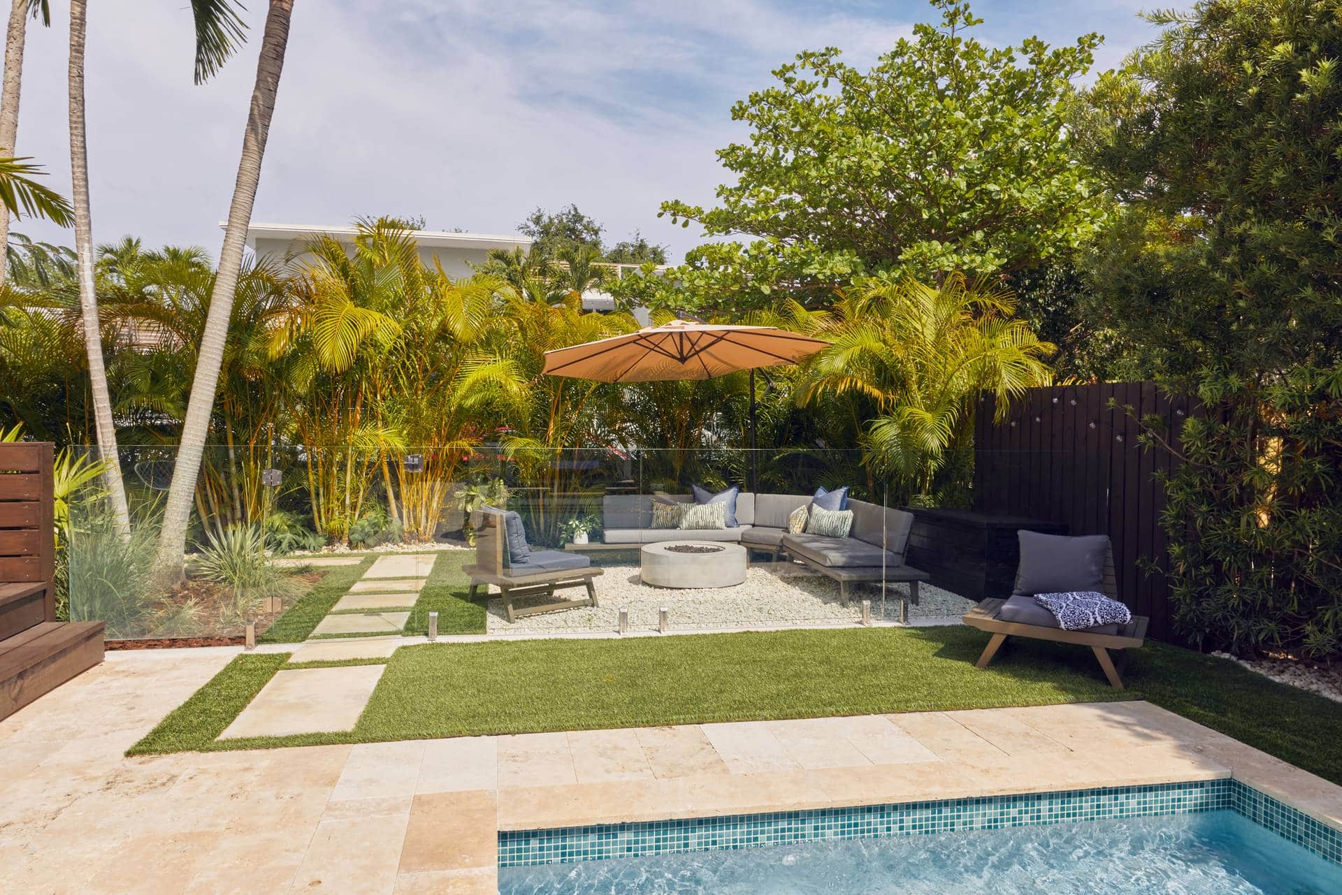 This Miami Florida Backyard Design is a Tropical Oasis | Yardzen